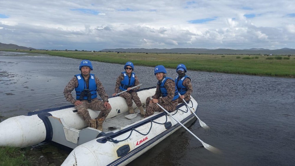 Зэвсэгт хүчний энхийг дэмжих ажиллагааны сургалтыг НҮБ хүлээн зөвшөөрөв